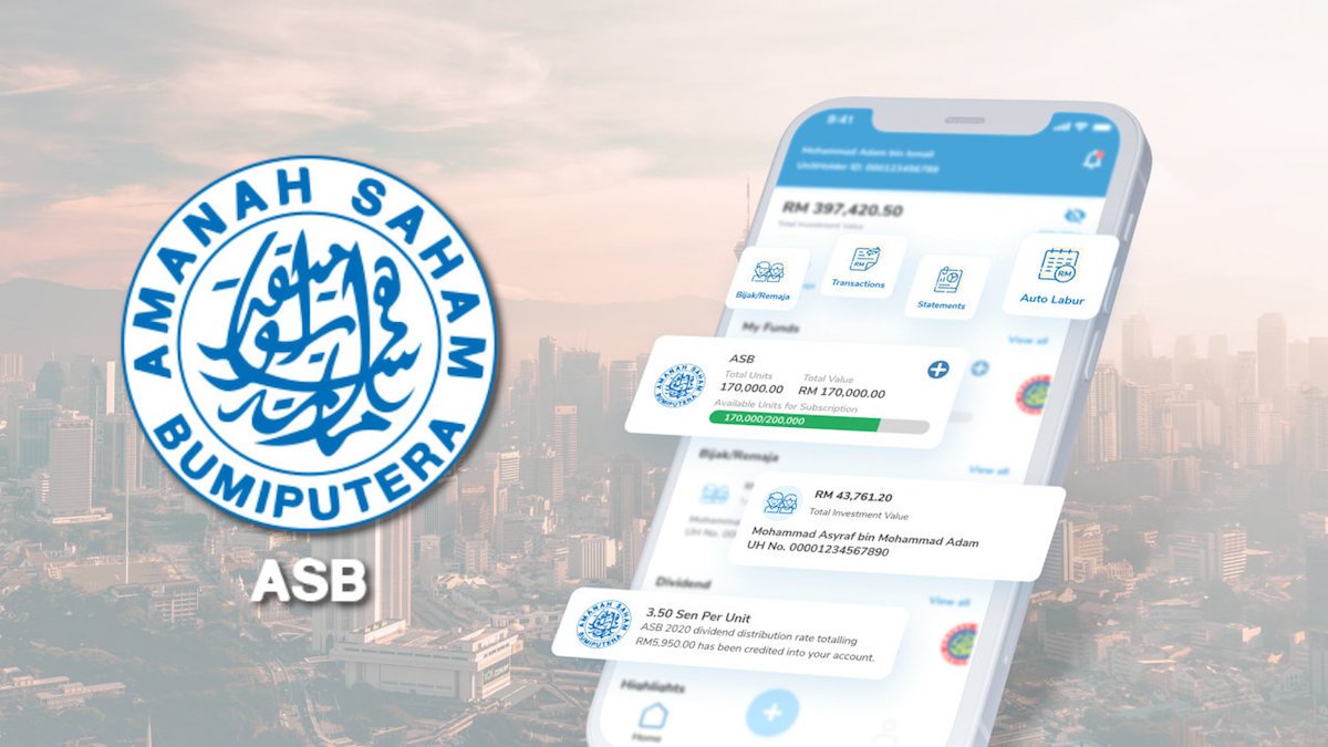 Cara Pengeluaran Duit ASNB Secara Online
